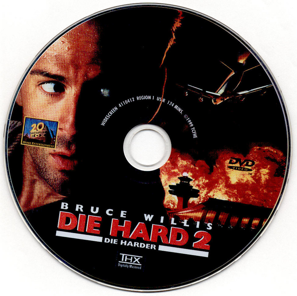 DVD Lables: Die Hard 1-4